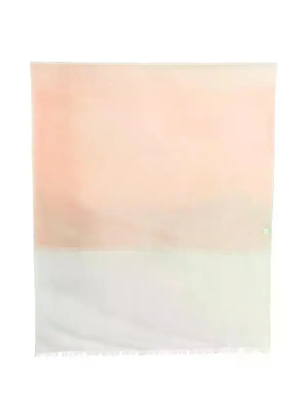 D'ANIELLO Fringed Ombré-effect Scarf - Pink
