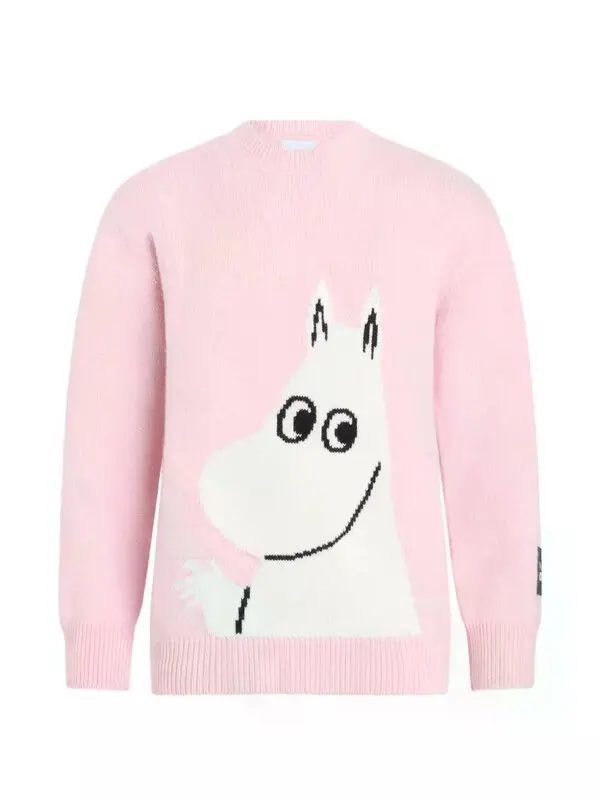 PATOU X Moomin Crew-neck Sweater - Pink