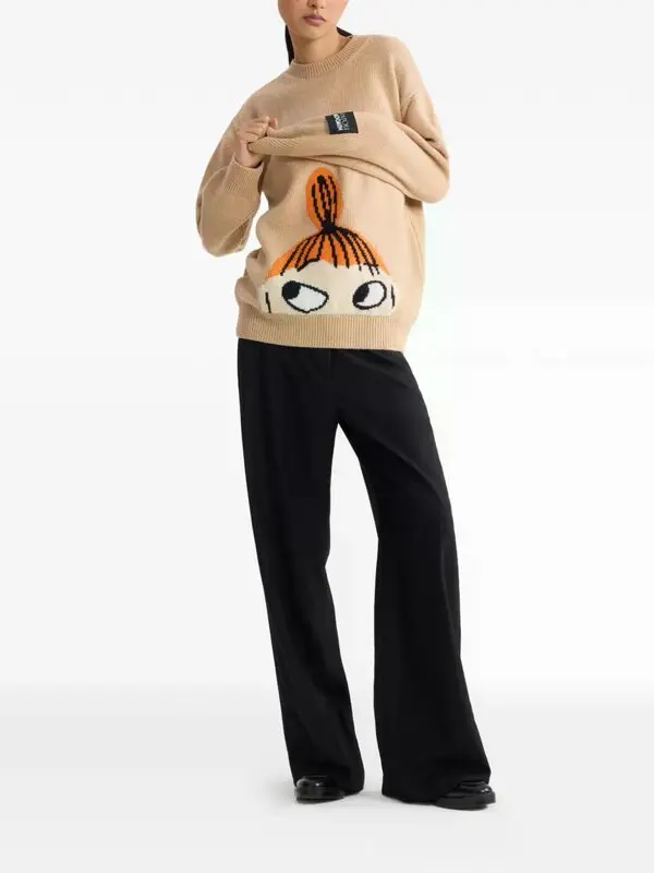 PATOU X Moomin Little My Sweater - Neutrals