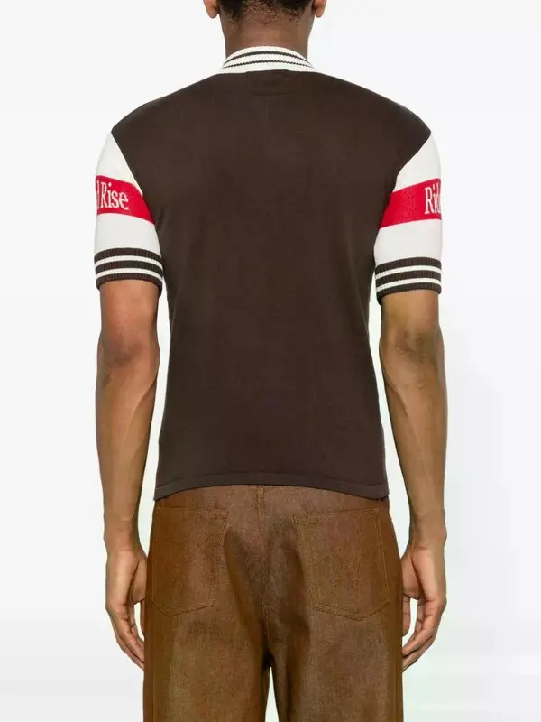 WALK IN PARIS Striped Short Sleeve T-shirt