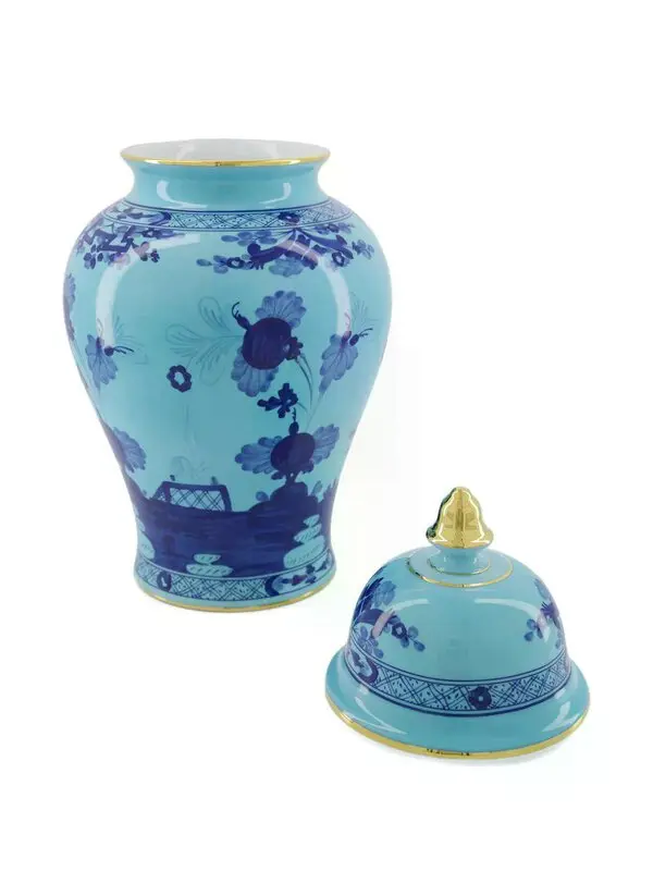 GINORI 1735 Covered Floral Vase