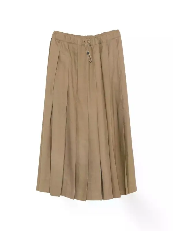 Fabiana Filippi Drawstring-fastening Pleated Midi Skirt