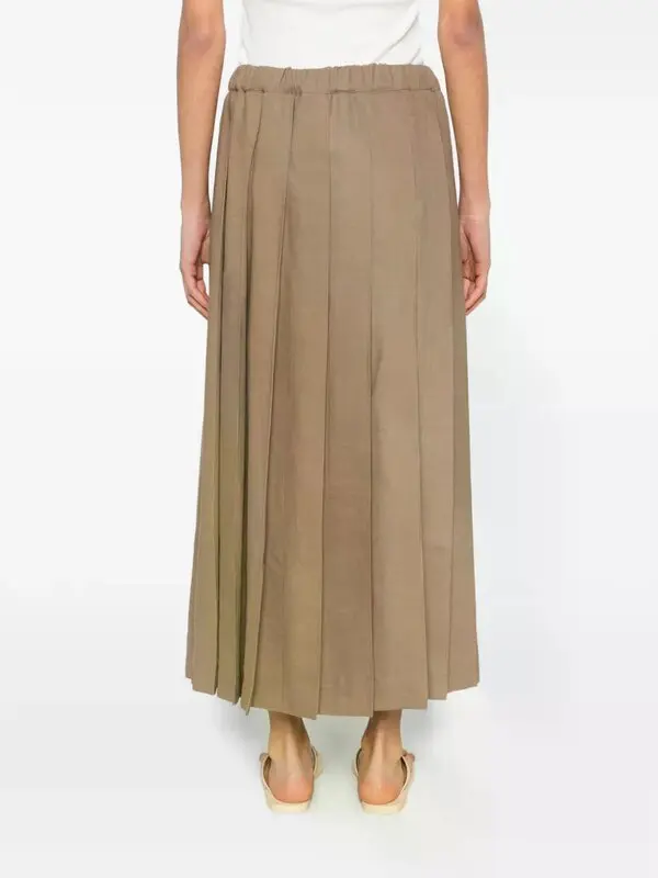 Fabiana Filippi Drawstring-fastening Pleated Midi Skirt