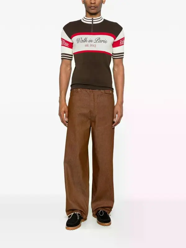 WALK IN PARIS Baggy Denim Trousers