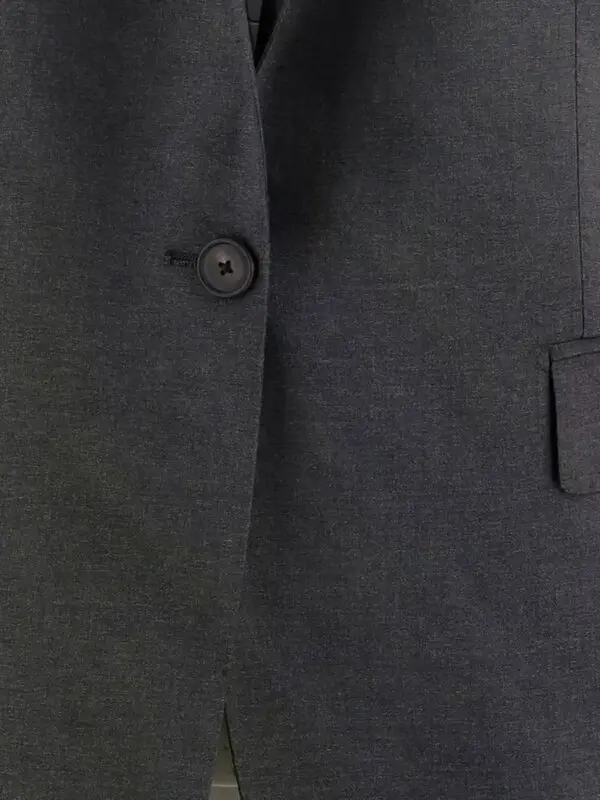 Tagliatore Adrianne Single-breasted Blazer - Grey