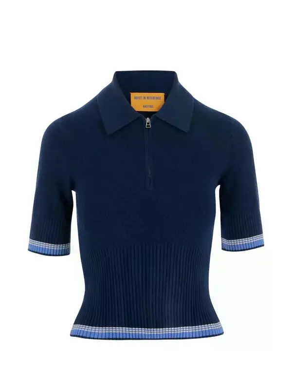 Guest In Residence Marcella Cotton Polo Shirt