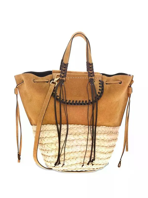 CUBA LAB Bolero Leather Tote Bag - Neutrals