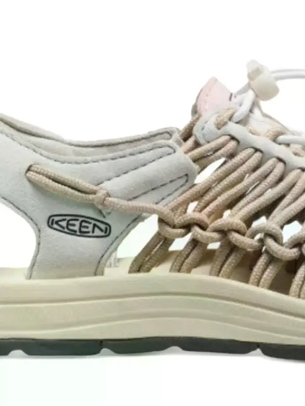 Keen Woven Strap Flat Sandals - Neutrals
