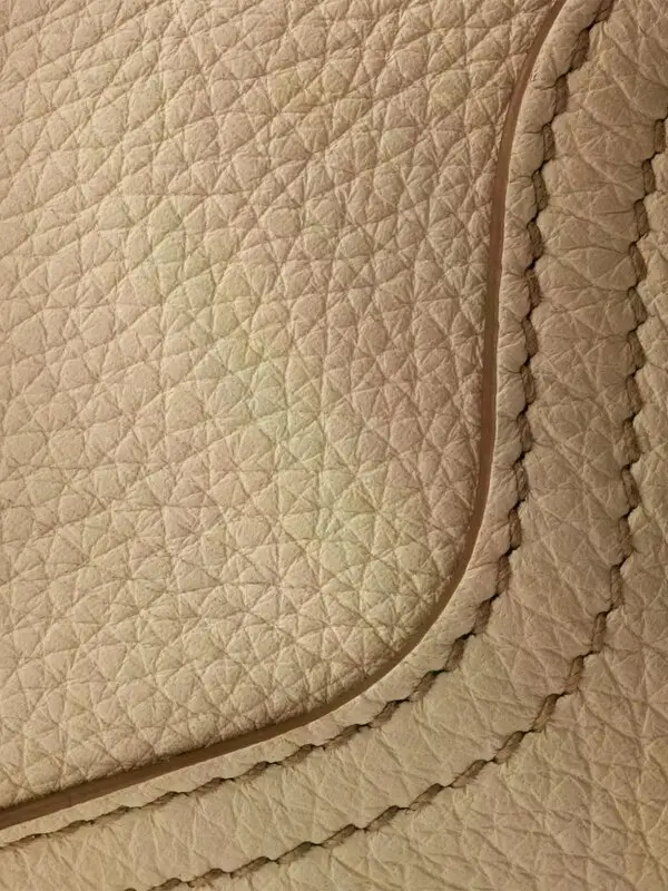 Prada Leather Tote Bag - Neutrals