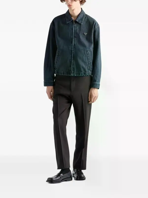 Prada Denim Blouson Jacket