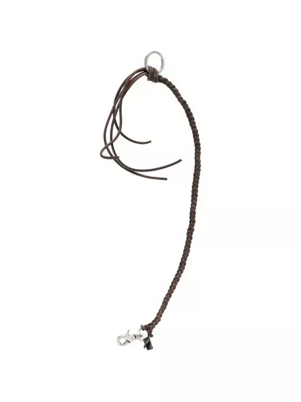 Our Legacy Braided Keyring - Brown