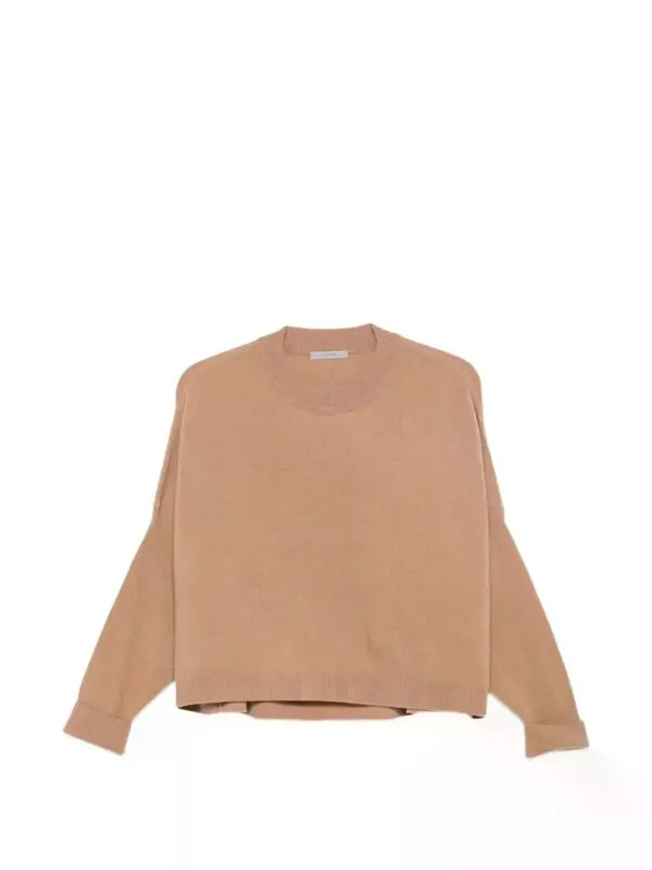 Dusan Crew-neck Long-sleeve Sweater - Neutrals