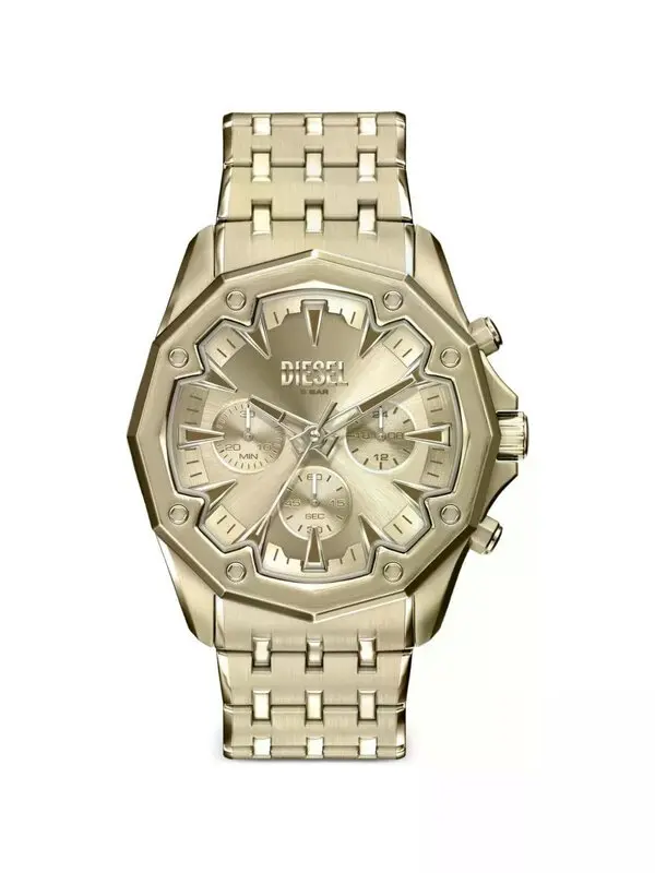 DIESEL® Steel Chronograph 46mm Watch - Gold
