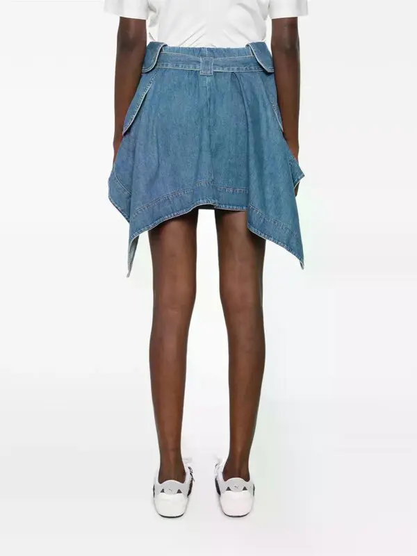 Loewe Belted Cargo Skirt - Blue