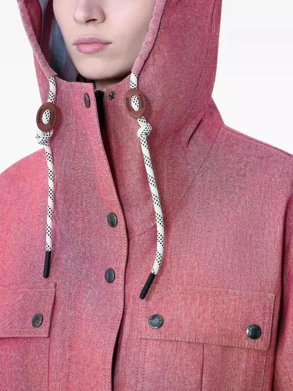 Moncler Beziers Hooded Jacket - Red