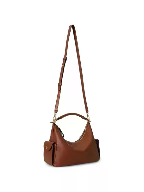 Ralph Lauren Blaike Leather Shoulder Bag - Brown