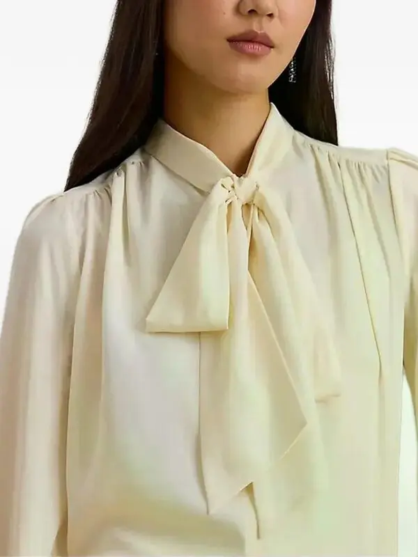 Ralph Lauren Tie-neck Blouse