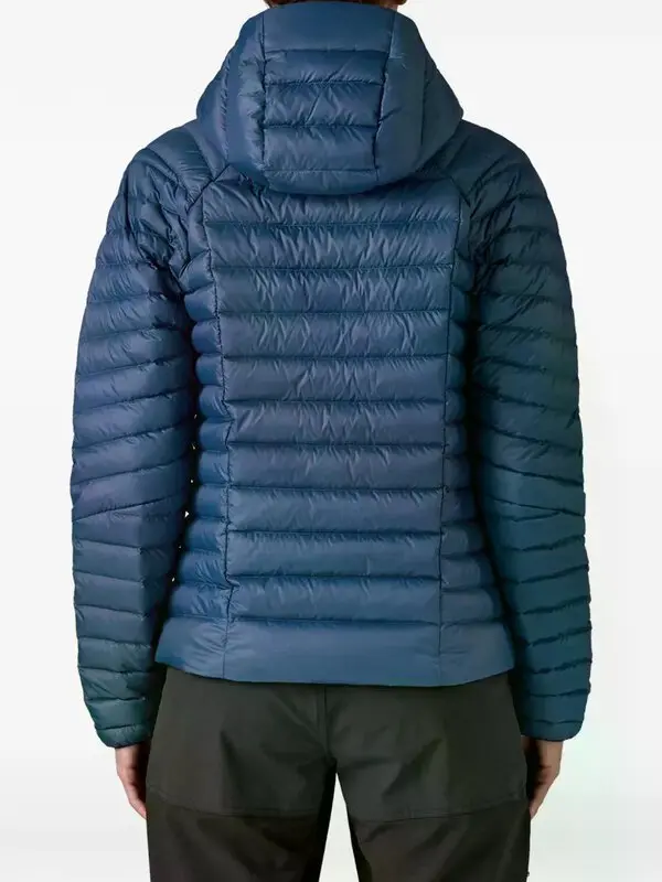 Patagonia Hooded Quilted Jacket - Blue