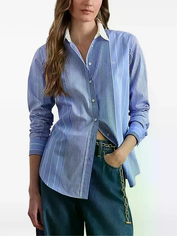 Ralph Lauren Striped Shirt - Blue