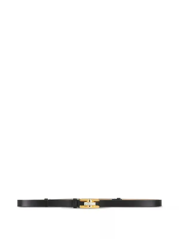 Elisabetta Franchi Jewel-embellished Leather Belt - Black