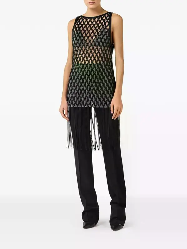 Elisabetta Franchi Beaded Top