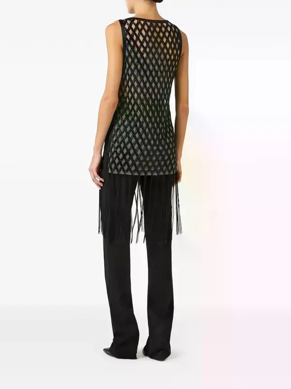 Elisabetta Franchi Beaded Top