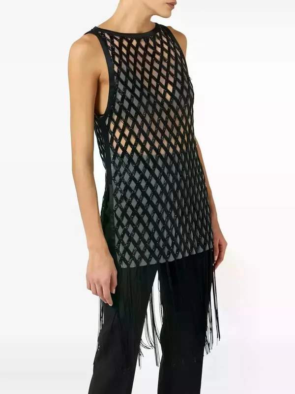 Elisabetta Franchi Beaded Top