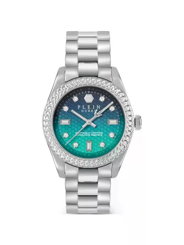 Philipp Plein 36mm Queen Watch - Blue