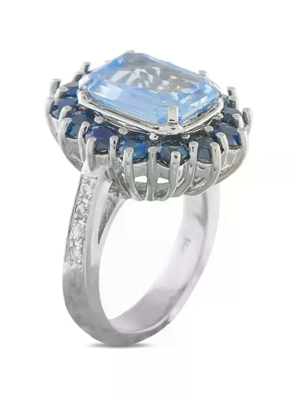 LB EXCLUSIVE Diamonds And Sapphires Ring