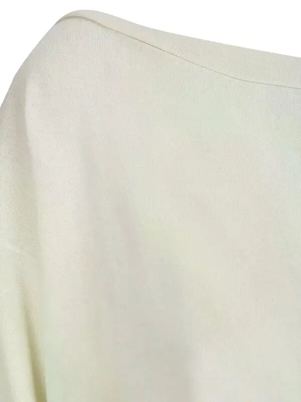 Extreme Cashmere Short-sleeve Collum T-shirt - Neutrals