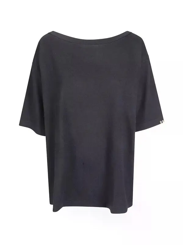 Extreme Cashmere Collum Boat-neck T-shirt - Grey
