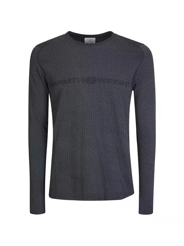 ROA Textured Long-sleeve T-shirt - Grey
