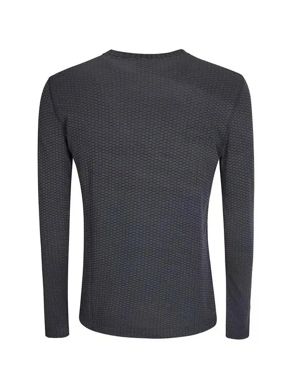 ROA Textured Long-sleeve T-shirt - Grey