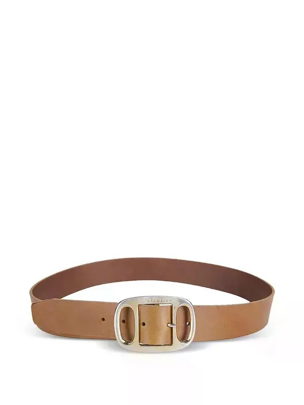 MAISON JEJIA Buckled Leather Belt - Neutrals