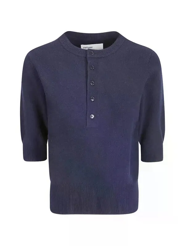 Extreme Cashmere Nº477 Mimi Top - Blue
