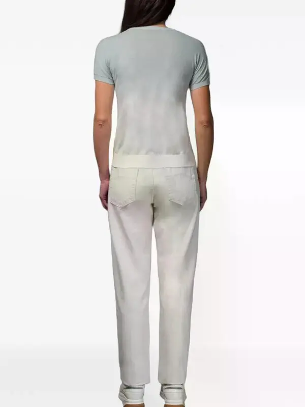 MOORER Briseida-o-suc Top - Blue