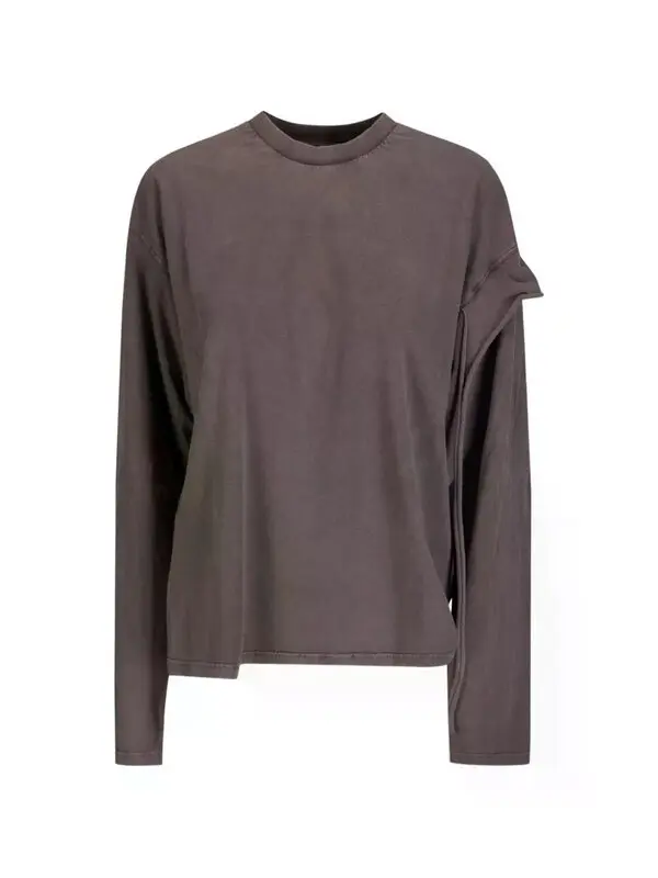Ottolinger Ruffle Detail Crewneck Long Sleeve