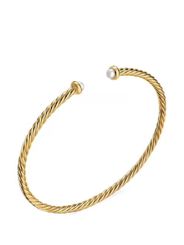 David Yurman Micro Cablespira® Flex Bracelet - Gold