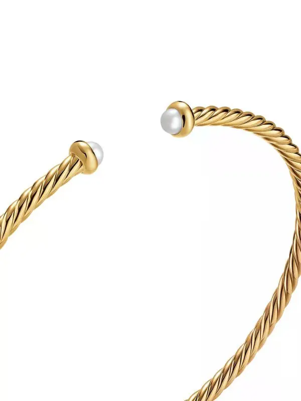 David Yurman Micro Cablespira® Flex Bracelet - Gold