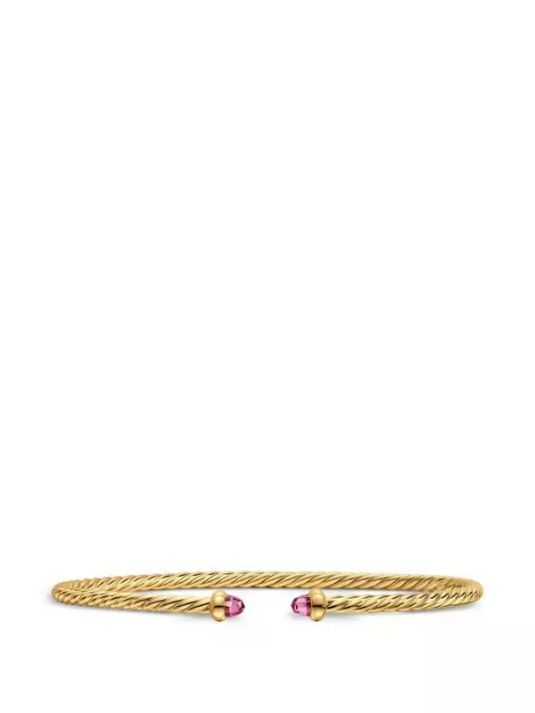 David Yurman 18k Yellow Cablespira® Flex Bracelet - Gold