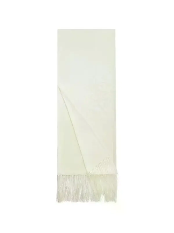 Shanghai Tang Tang Fringed Scarf - Neutrals