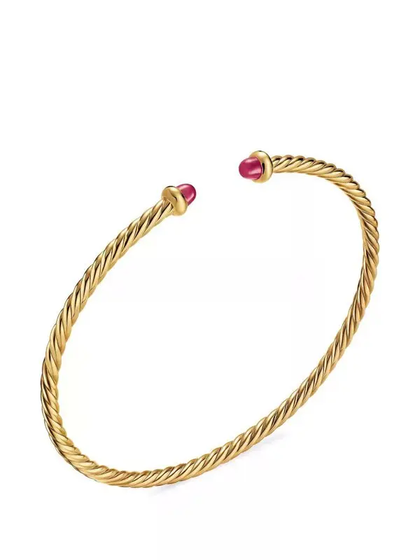 David Yurman Micro Cablespira® Flex Bracelet - Gold