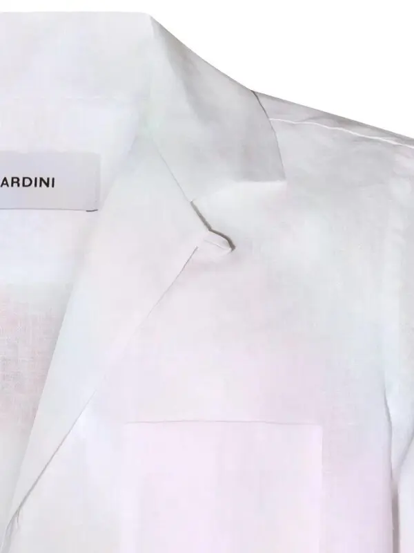 LARDINI V-neck Short-sleeved Shirt