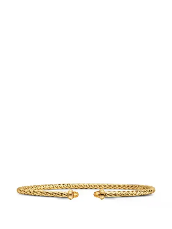 David Yurman Micro Cablespira® Flex Bracelet - Gold