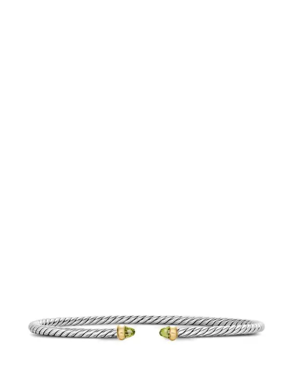 David Yurman Micro Cable Flex® Bracelet - Silver