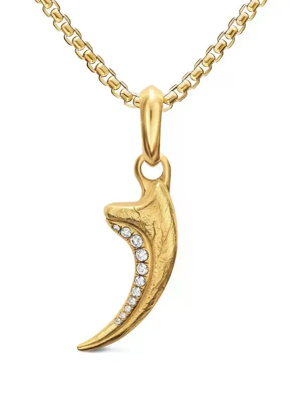 David Yurman Raptor Claw Amulet - Gold