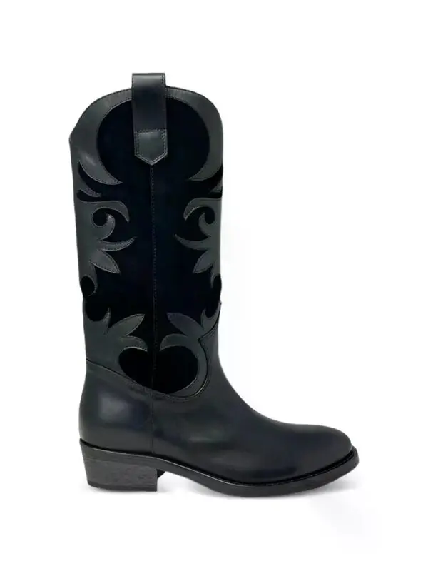 VIA ROMA 15 Venice Appliqué Boots