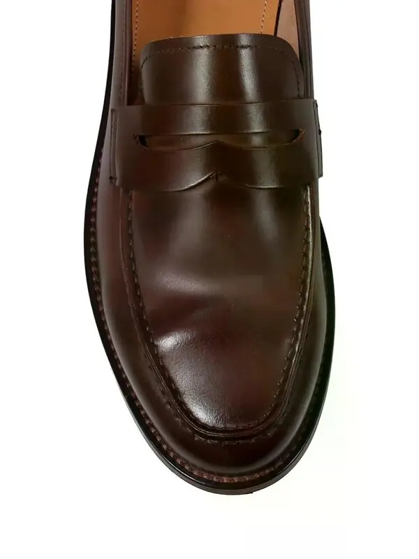 ALBERTO FASCIANI Brian Penny Strap Loafers
