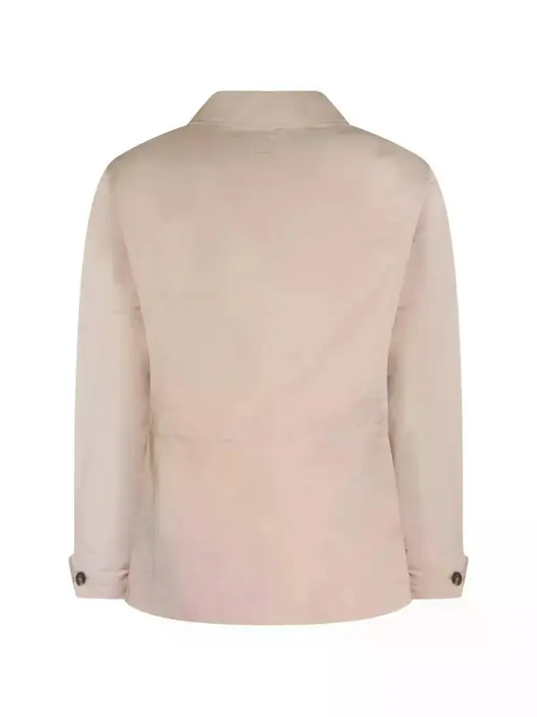 Eleventy Button Pocket Jacket - Neutrals