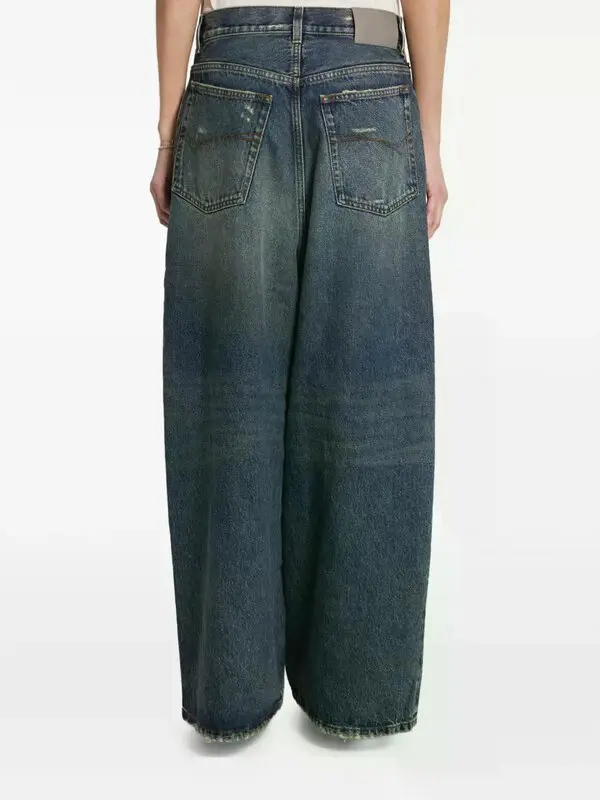 Balenciaga Low-rise Baggy Jeans - Blue